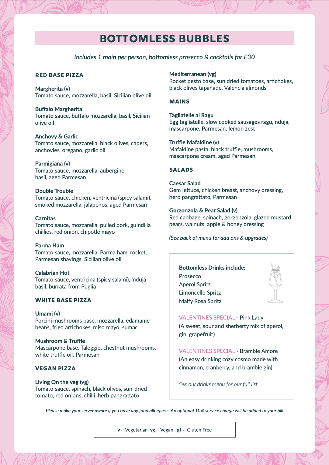 Galentine's Day Bristol | Bottomless Bubbles