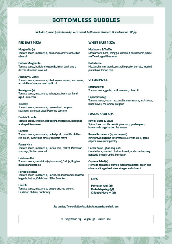 Bottomless Brunch Bristol | Bottomless Bubbles